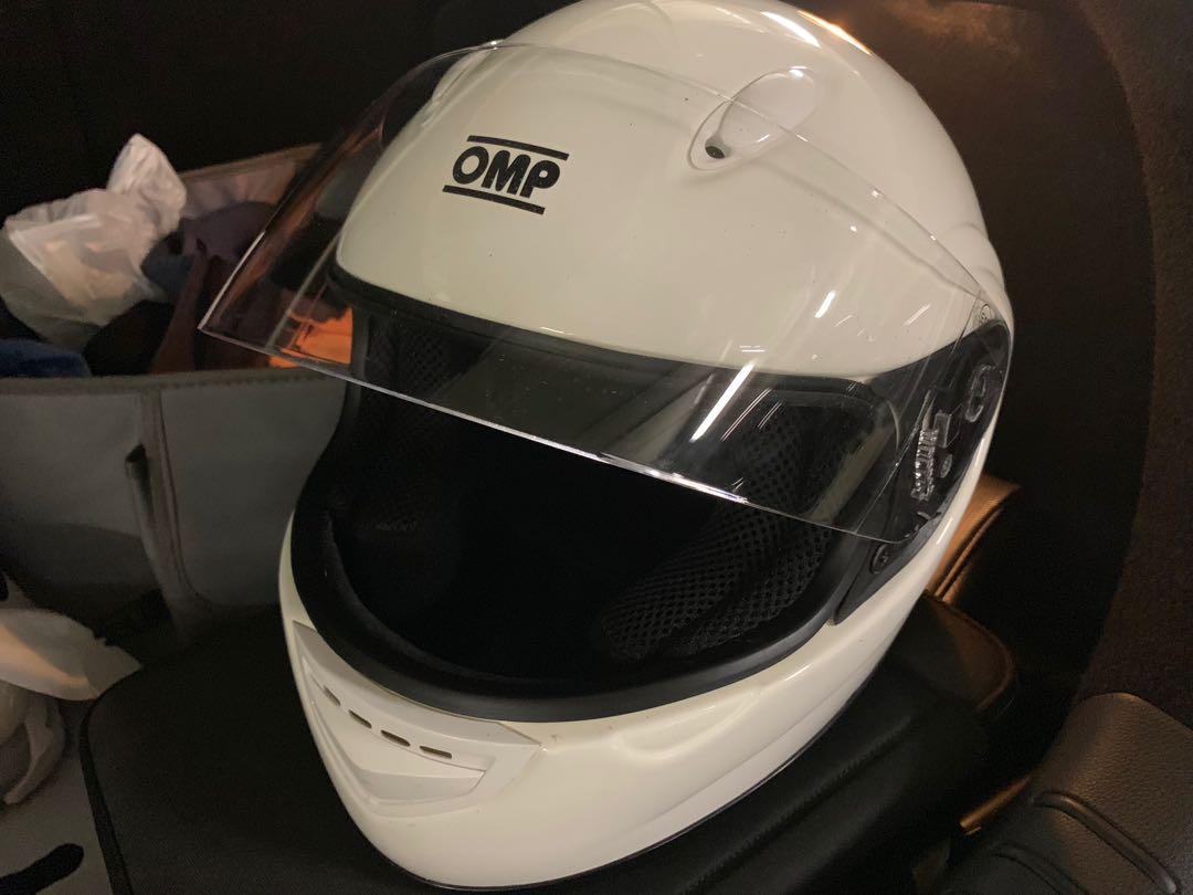OMP Karting Helmet, Motorcycles, Motorcycle Apparel on Carousell