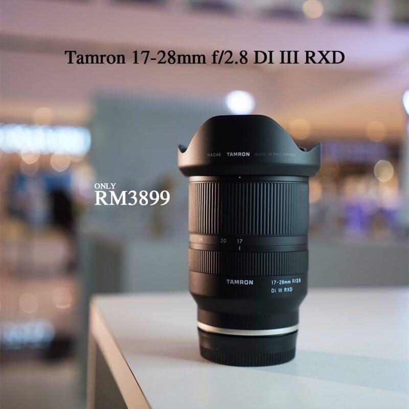Tamron 17-28mm F2.8 Di iii RXD for FE, Photography, Lens & Kits on ...