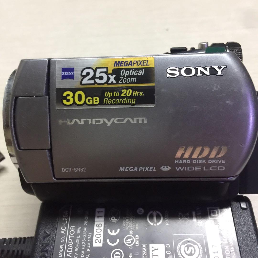 Sony SR62E 30GB HD video 攝影機, 攝影器材, 攝錄機 - Carousell
