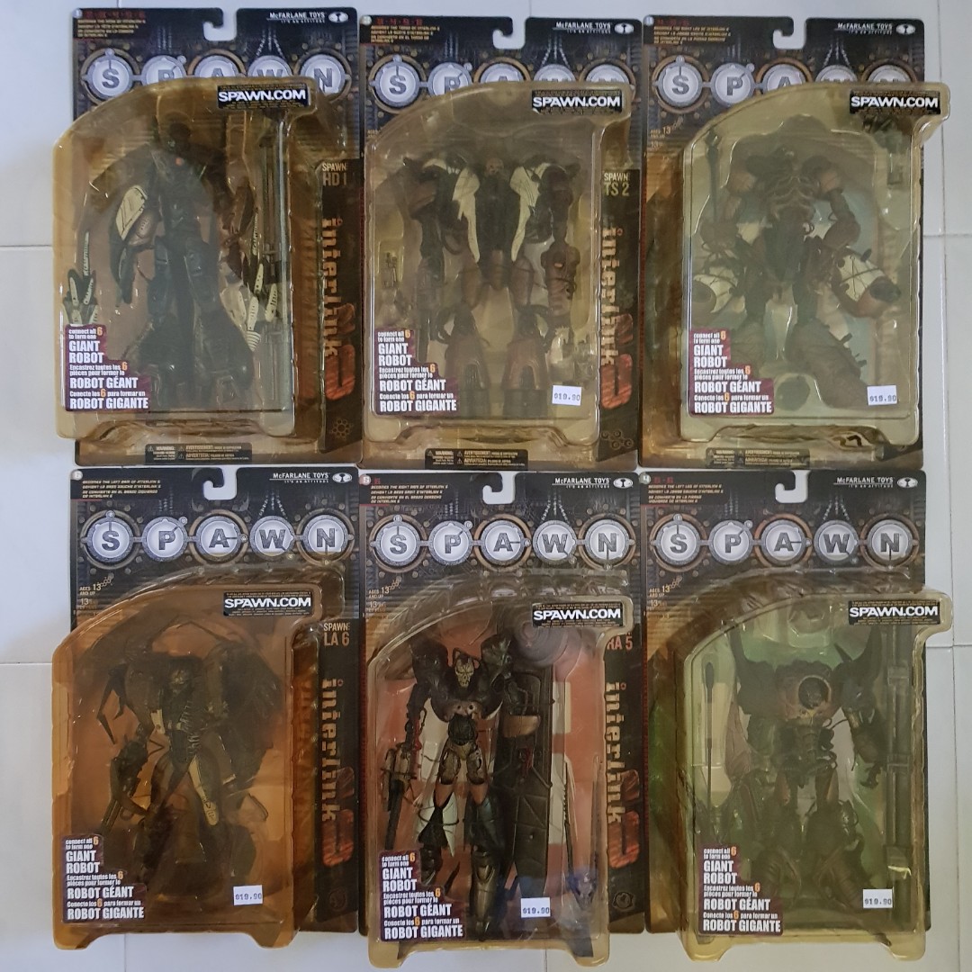 Spawn interlink Series ( Complete Set ), Toys & Games, Bricks ...