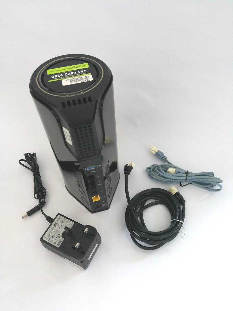 Starhub D-Link DIR-868L Router, Computers & Tech, Parts & Accessories ...