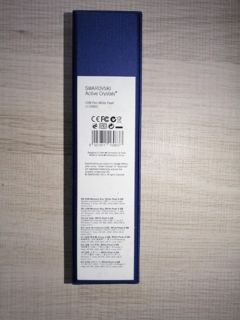 Swarovski Active Crystal's USB Pen, Hobbies & Toys, Stationery & Craft ...