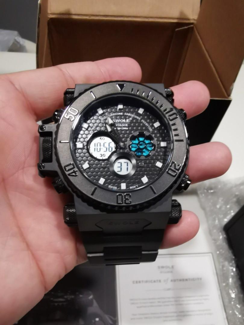 Swole o Clock Khan VIP 2.0, Men's Fashion, Watches & Accessories ...