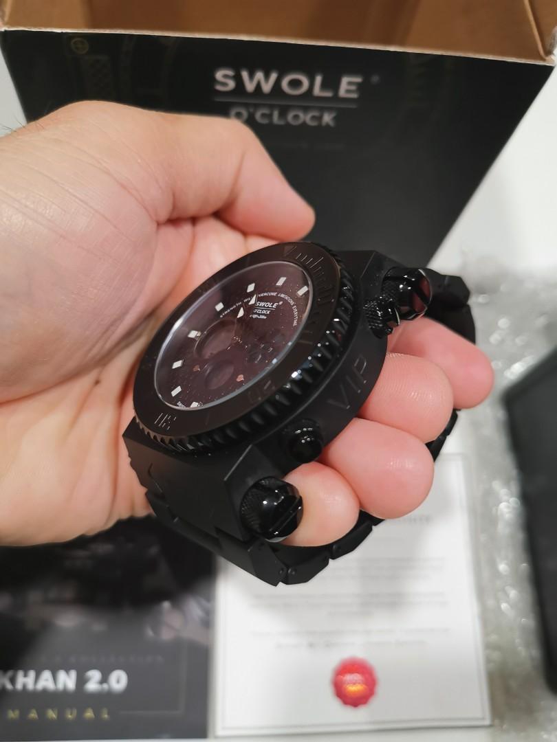 Swole o Clock Khan VIP 2.0, Men's Fashion, Watches & Accessories ...