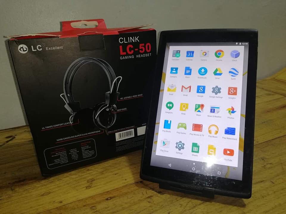 Tablet with headphone, Mobile Phones & Gadgets, Tablets, Android on ...