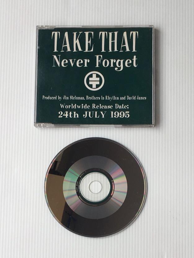 Take That - Never Forget EP, Hobbies & Toys, Music & Media, CDs & DVDs ...