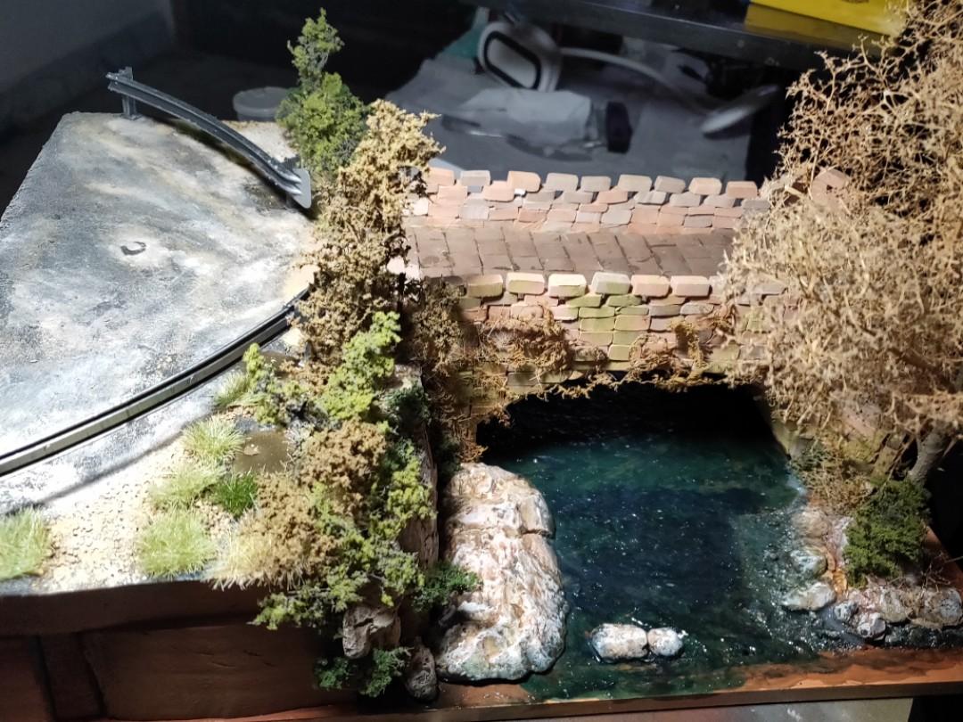 The Bridge River Diorama - Best for 1/32 1/35 or 1/48 scale models ...