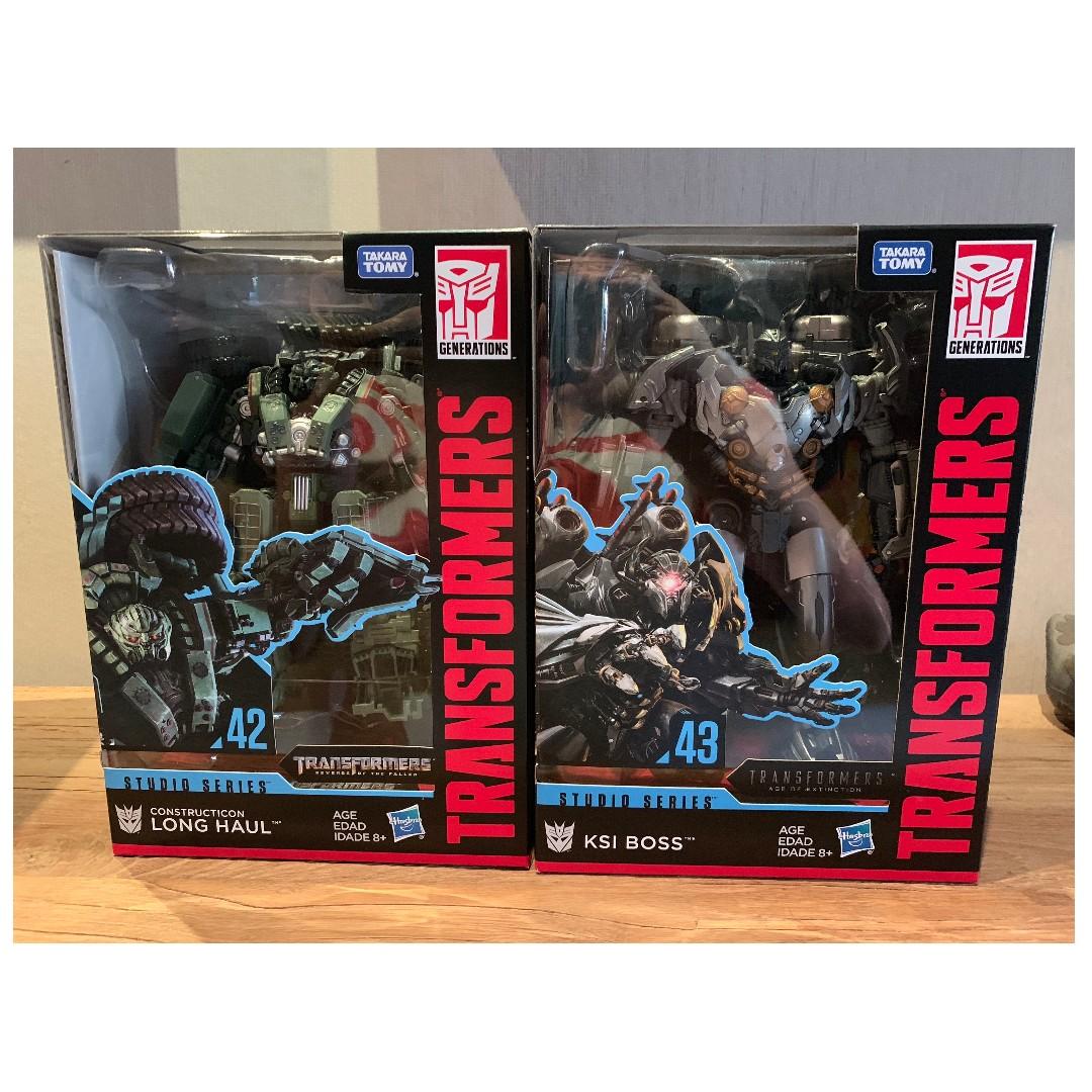 Transformers Studio Series KSI Boss and Long Haul Set of 2, Hobbies ...