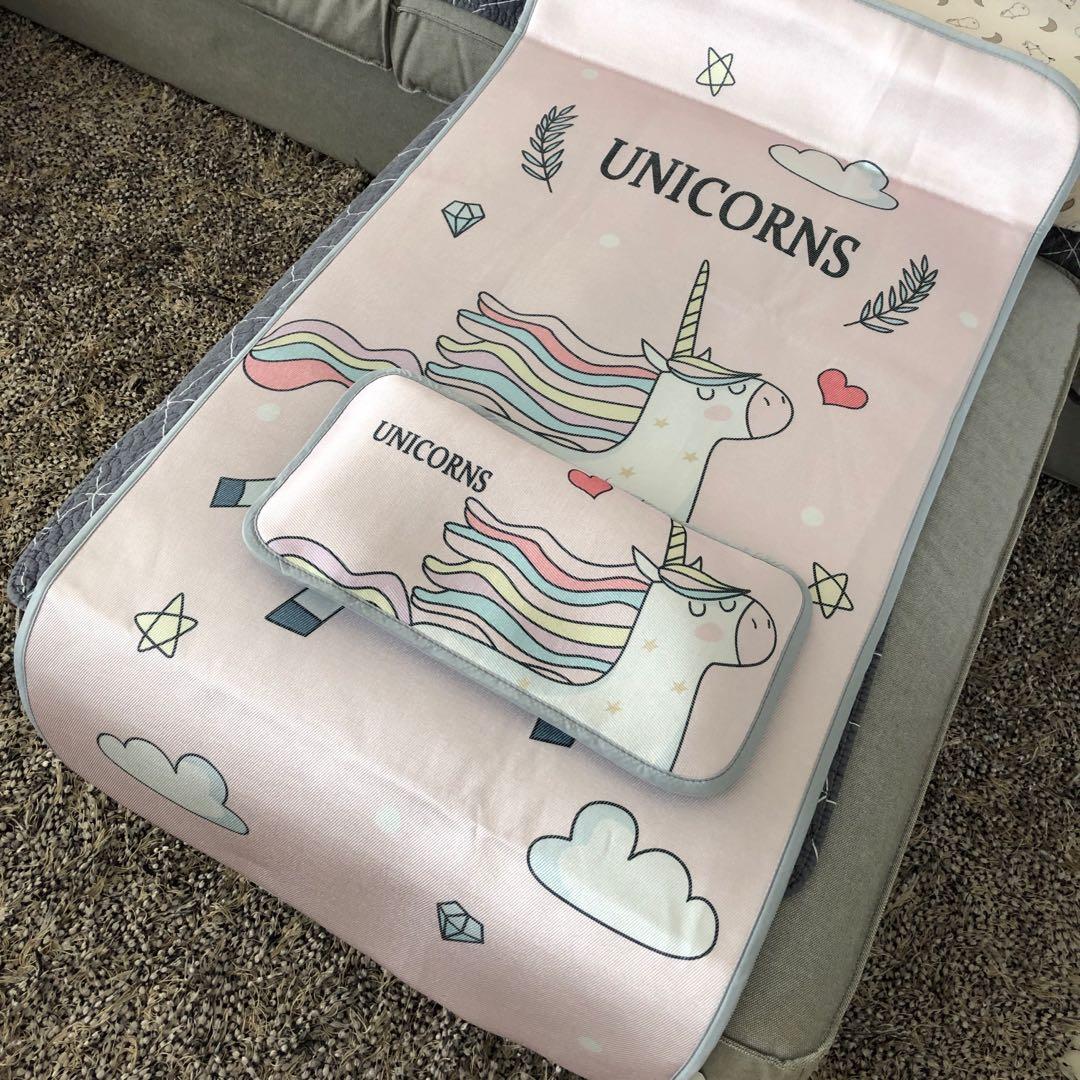 Unicorn Cooling mat for cot and kids bed, Babies & Kids, Bathing ...
