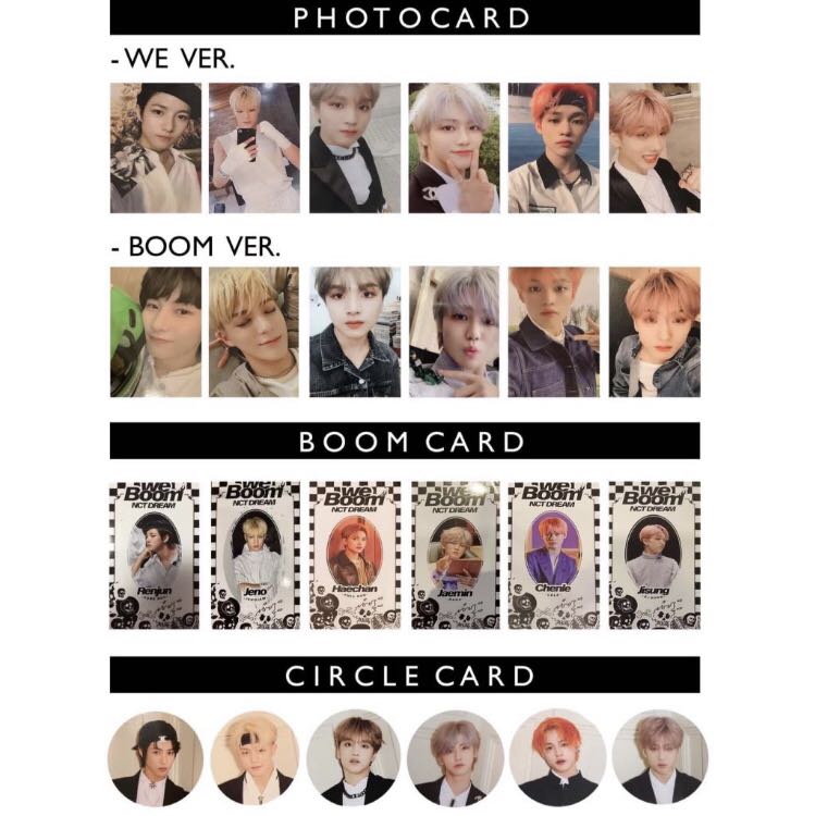 [WTS/ SHARING] ORDERED! NCT DREAM We Boom Album PC/ CC, Hobbies & Toys, Memorabilia ...