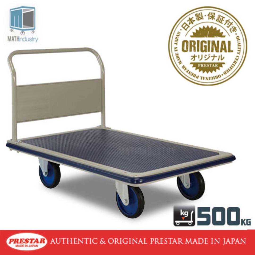 500kg Folding Handle Trolley Heavy Duty Metal Hand truck PRESTAR (Made ...