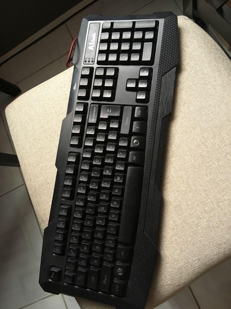 A1 Tech 3-color Keyboard, Computers & Tech, Parts & Accessories ...