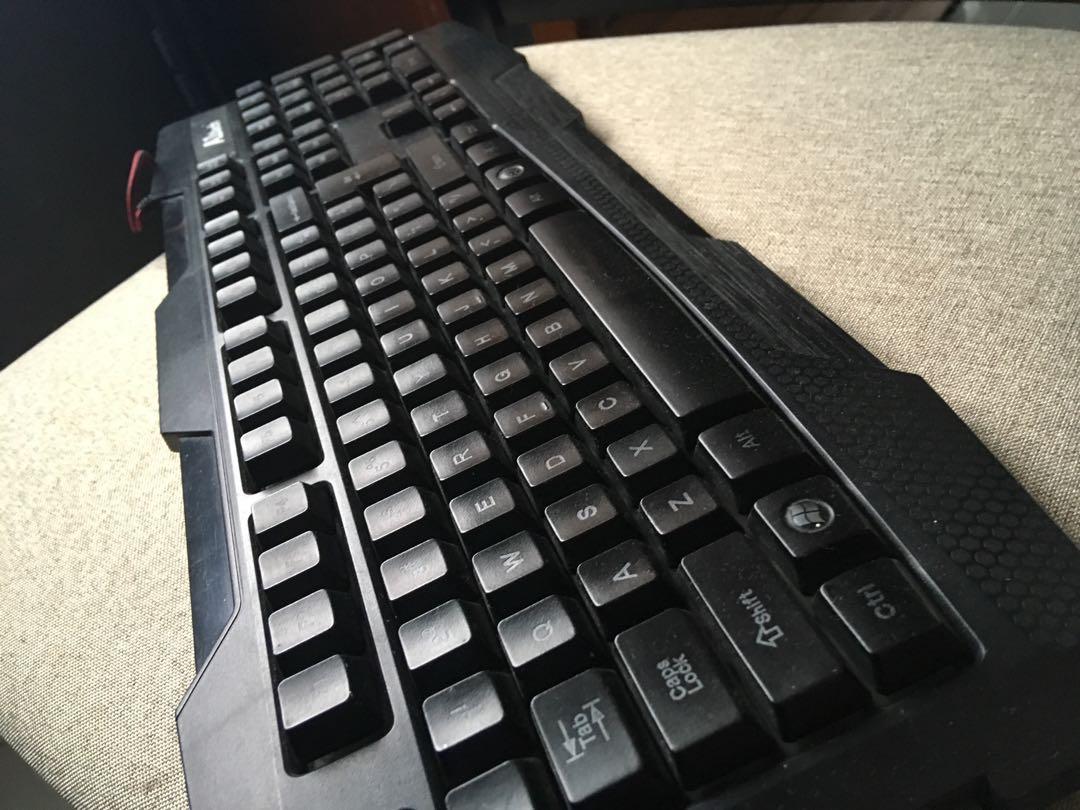 A1 Tech 3-color Keyboard, Computers & Tech, Parts & Accessories ...