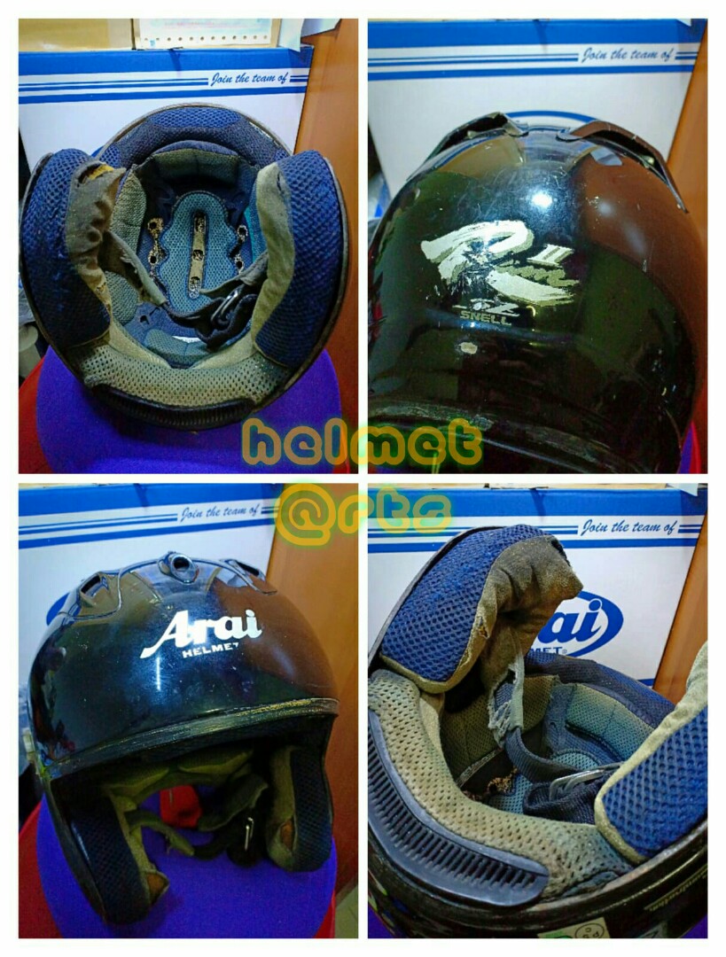 Arai SAZR-Ram2 Refurbished, Motorcycles, Motorcycle Apparel on Carousell