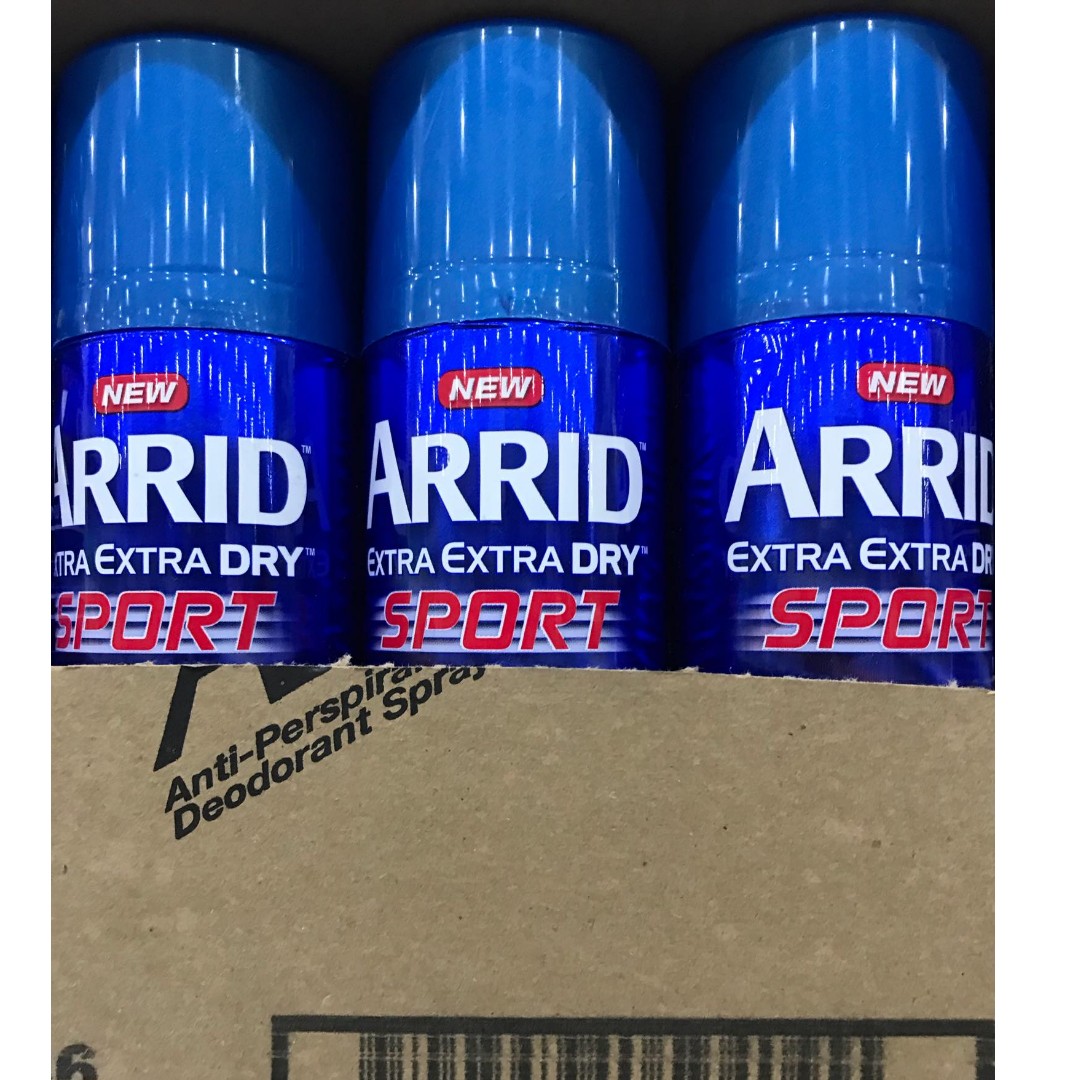 Arrid Extra Extra Dry Sport Fresh Defense Antiperspirant Deodorant 170g ...