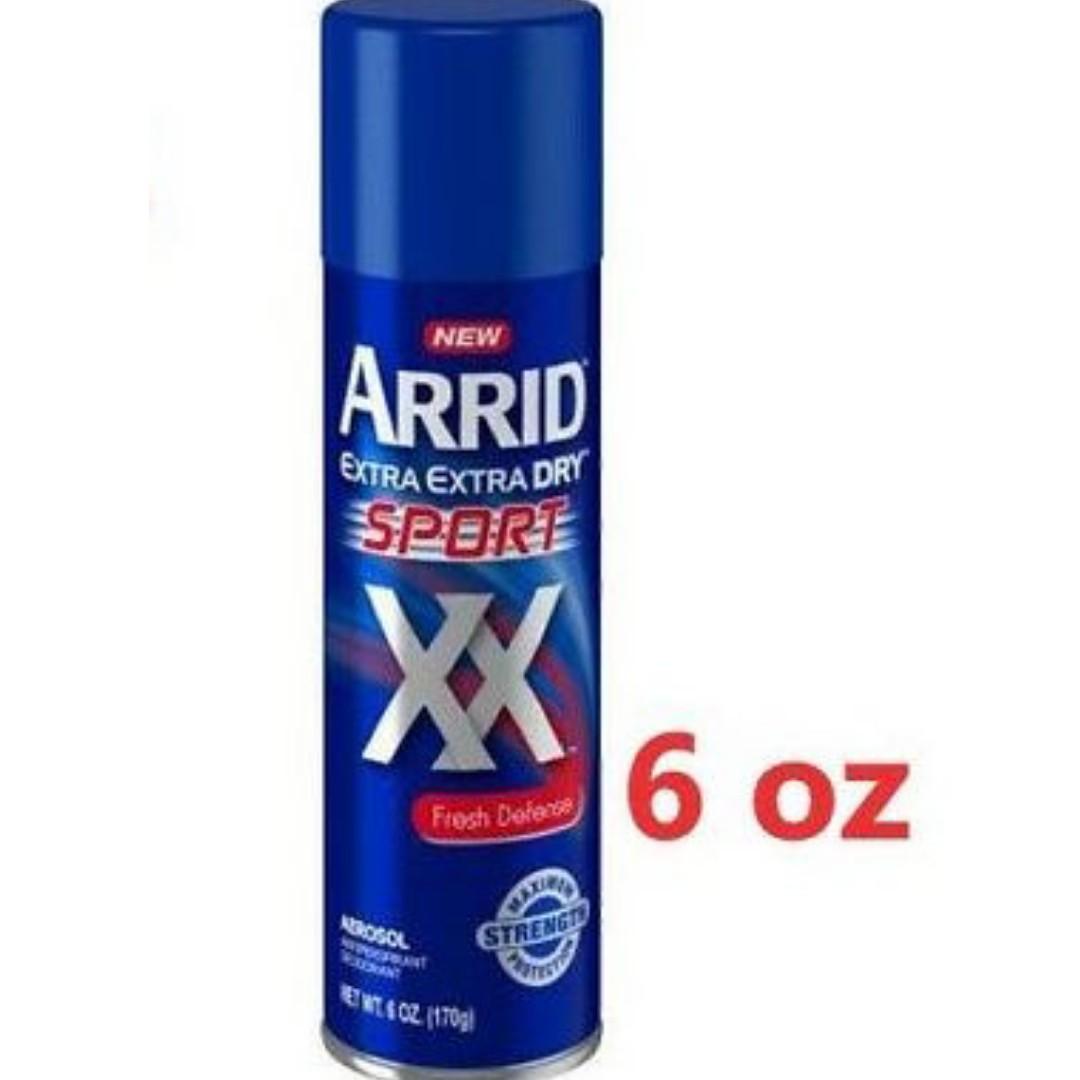 Arrid Extra Extra Dry Sport Fresh Defense Antiperspirant Deodorant 170g ...