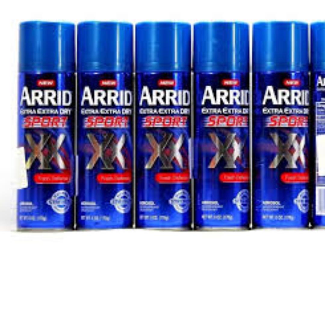 Arrid Extra Extra Dry Sport Fresh Defense Antiperspirant Deodorant 170g ...