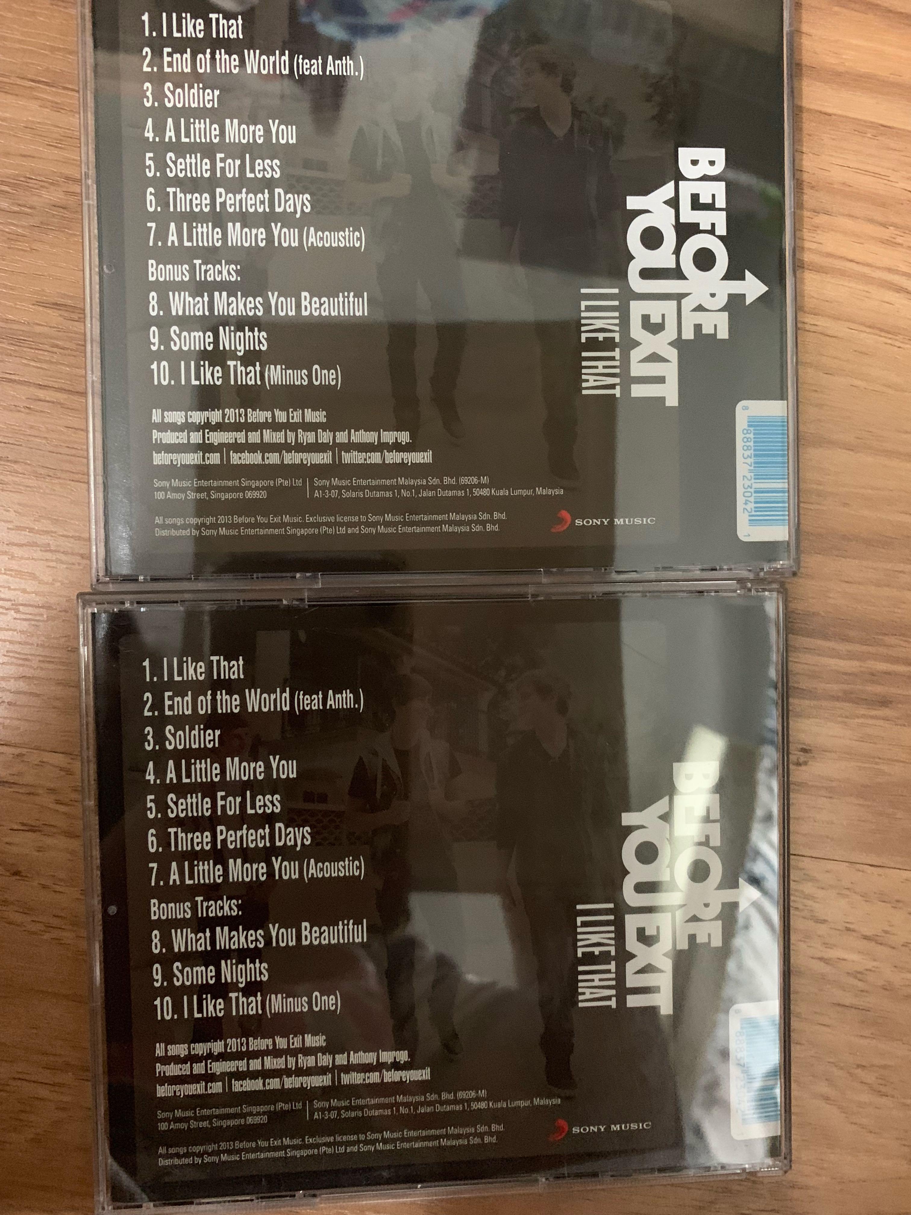 Before You EXit 「I Like That」with autograph, Hobbies & Toys, Music ...