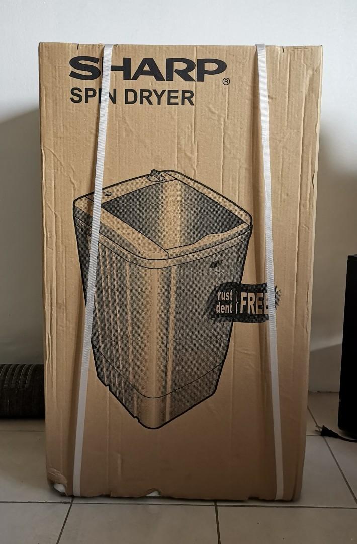 BRAND NEW SHARP SPIN DRYER 7KG, TV & Home Appliances, Washing Machines ...