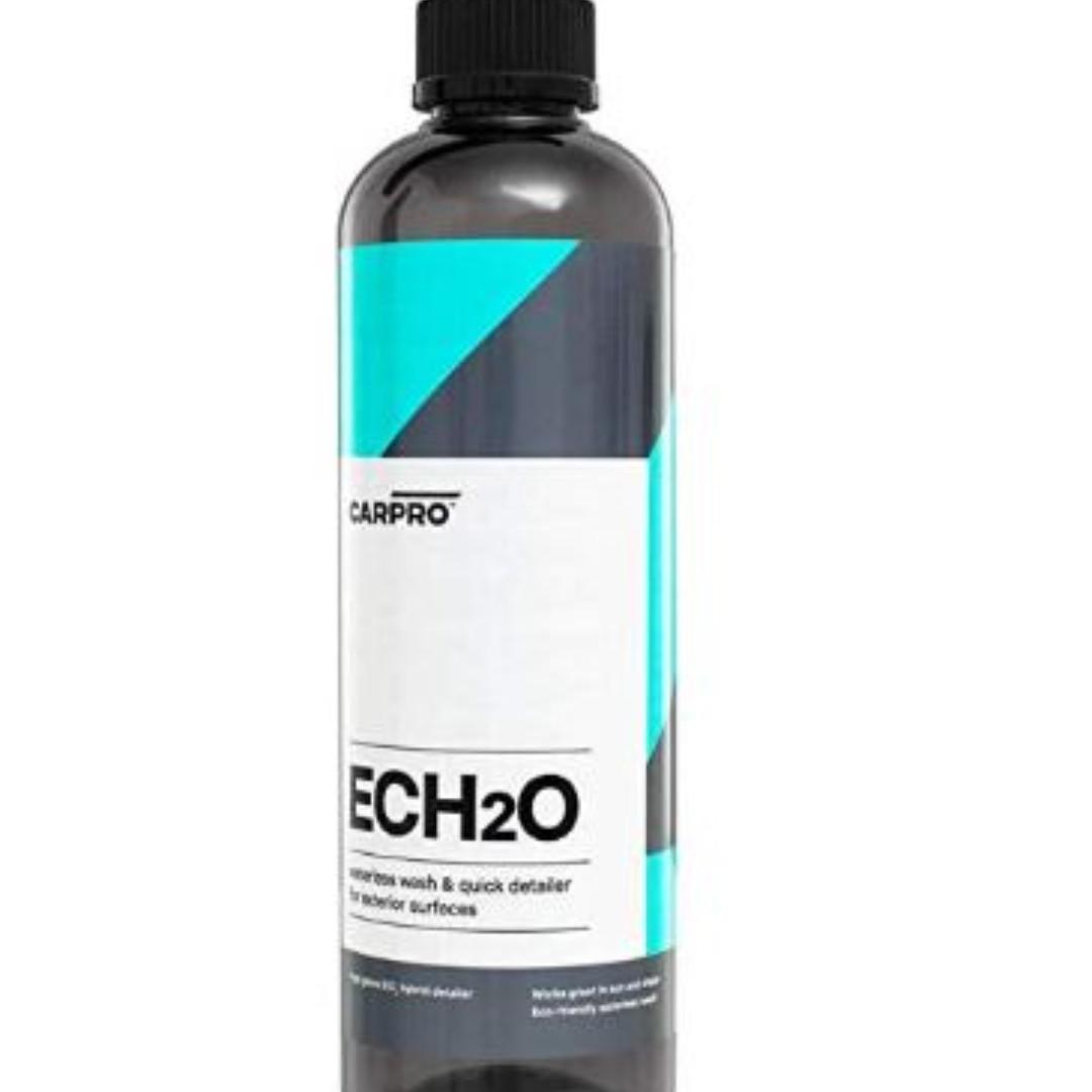 CarPro ECH2O Waterless Wash, High Gloss Detail Spray, No Rinse Wash, and Clay Lubricant ...