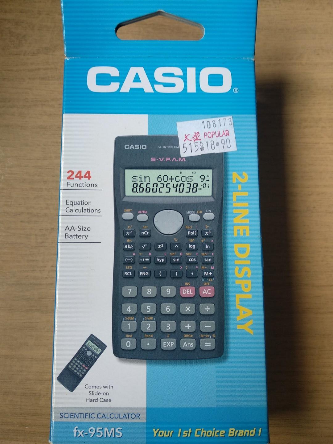 Casio Calculator, Hobbies & Toys, Stationery & Craft, Stationery ...