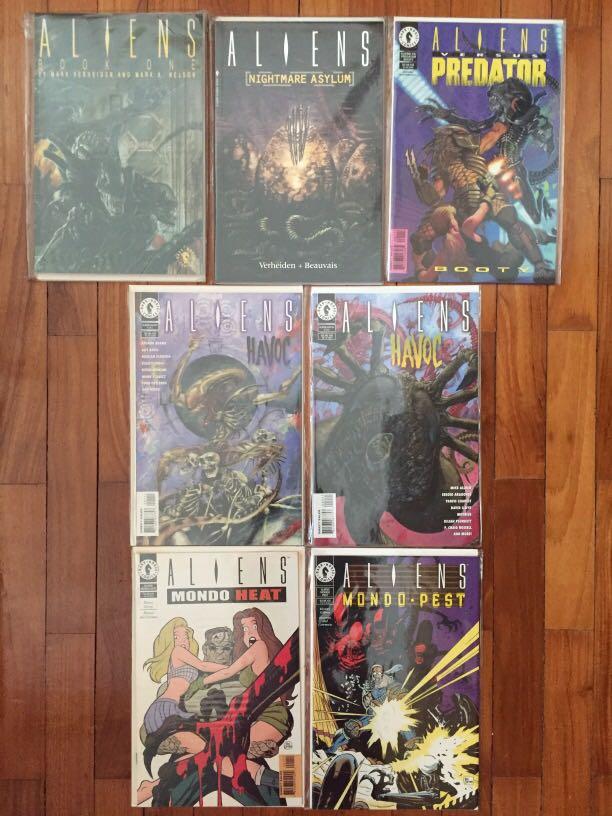Dark Horse Aliens Comics (bundle sale), Books & Stationery, Comics ...