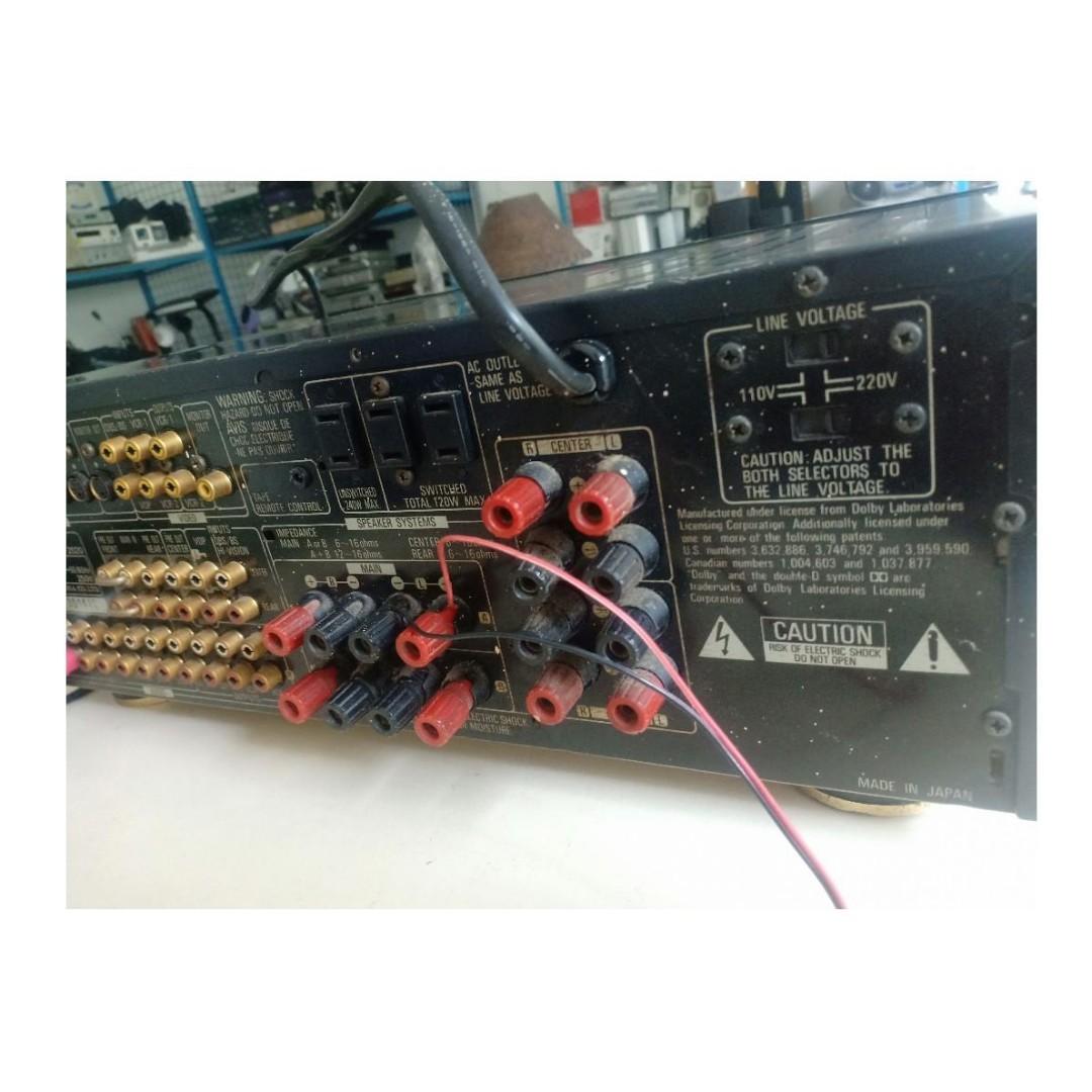 Denon Precision Audio component AVC-2020 AV Sorround Amplifier, Audio ...