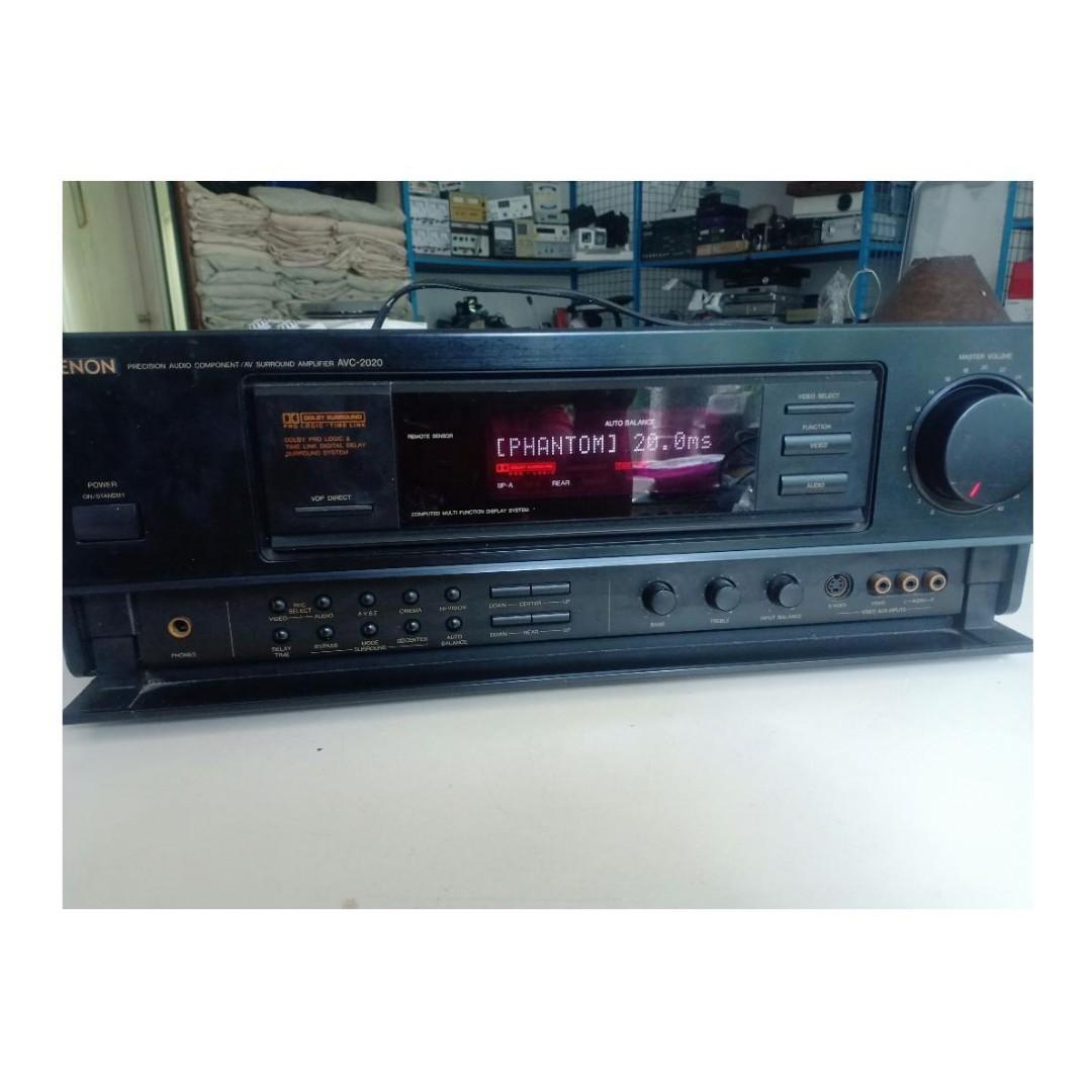 Denon Precision Audio component AVC-2020 AV Sorround Amplifier, Audio ...