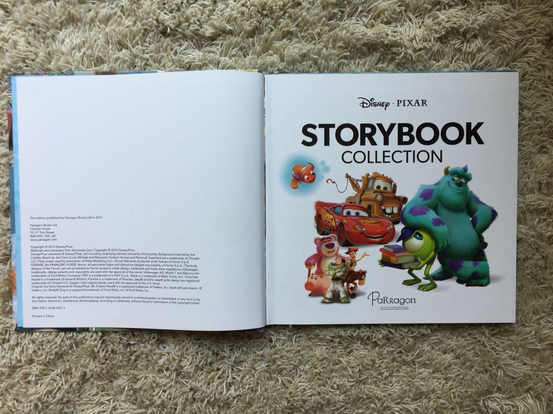 Disney Pixar Storybook Collection: Cars, Monsters University, Toy Story ...
