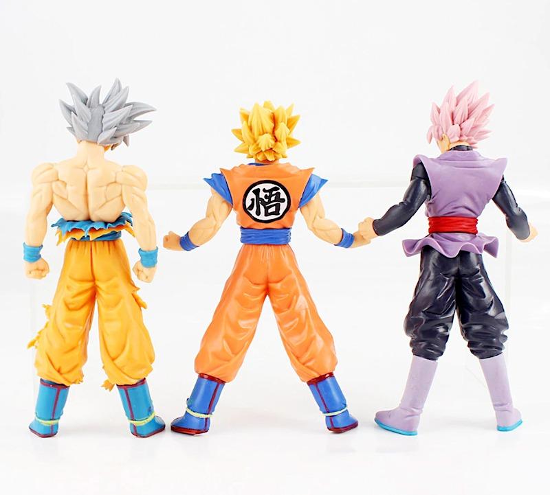 Dragon Ball Super Saiyan Rose Black Blue Green Hair Ultra Instinct Goku ...