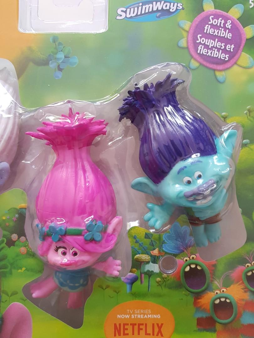 DreamWorks Trolls Soft and Flexible Dive Characters - Pool Games ...