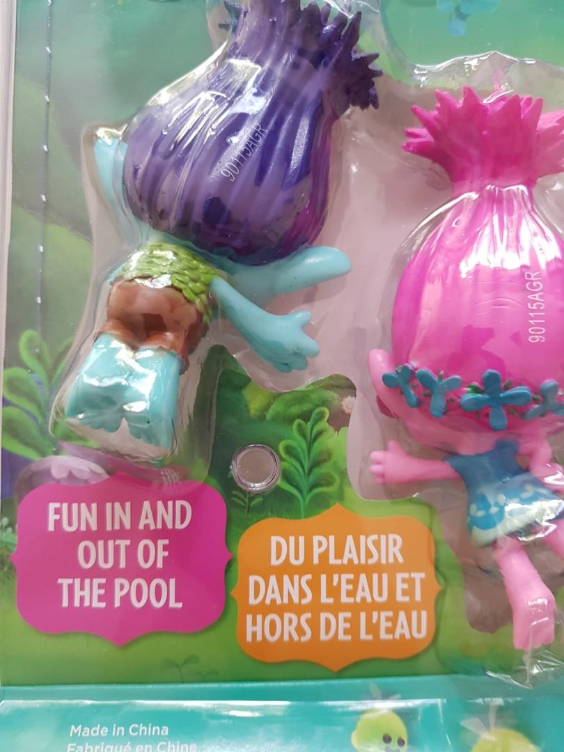DreamWorks Trolls Soft and Flexible Dive Characters - Pool Games ...