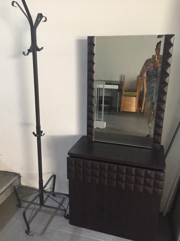 Dressing Table and clothes hanger, Babies & Kids, Baby Nursery & Kids ...