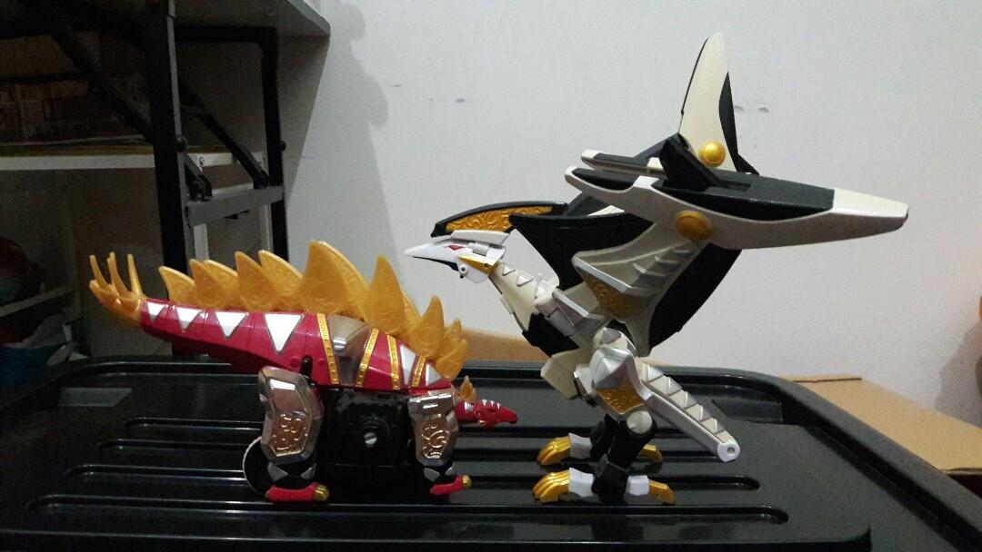 Dx Power Rangers Dino Thunder Stegazord Abaranger Megazord Hobbies