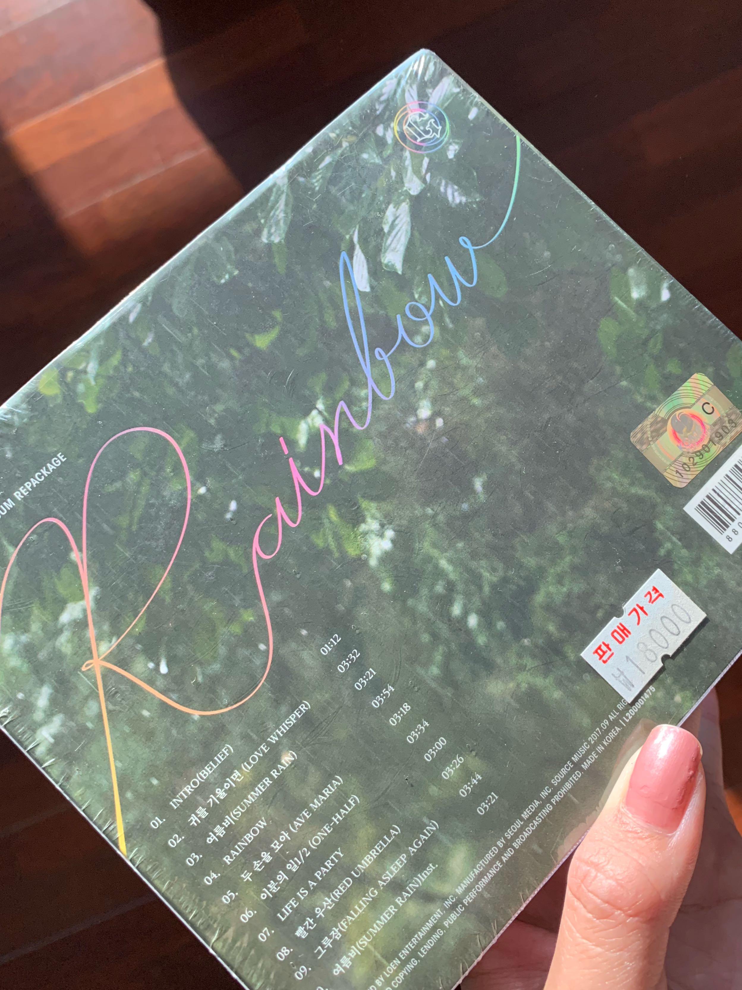 GFRIEND 5th mini album [RAINBOW], Hobbies & Toys, Memorabilia ...