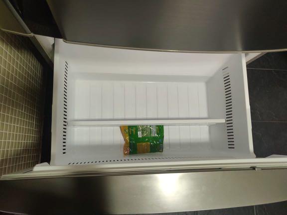 Huge Panasonic double door fridge, with pull out freezer at the bottom ...