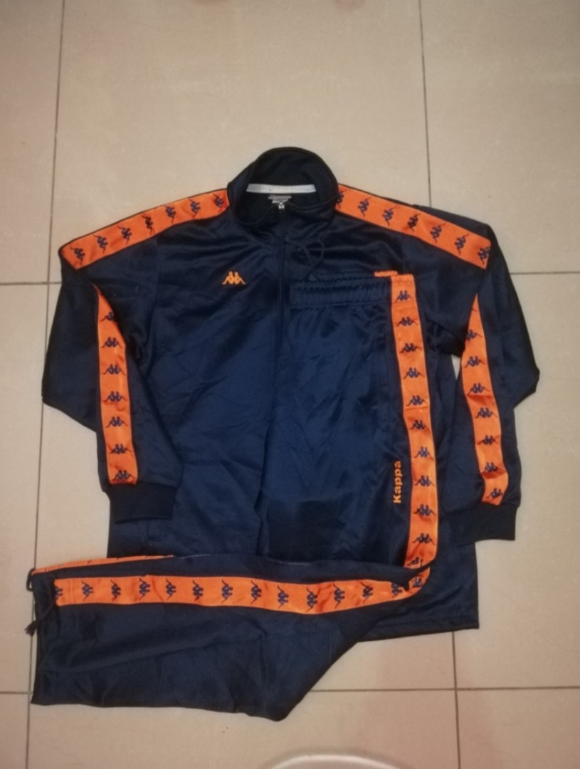Kappa tracksuit, Men's Fashion, Tops & Sets, Hoodies on Carousell