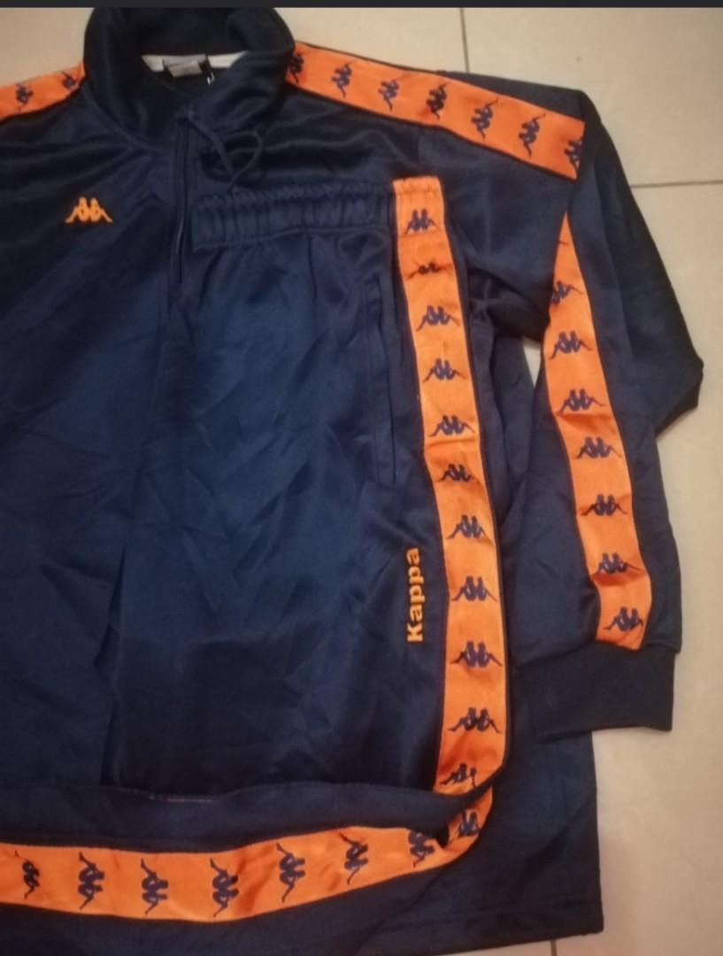 Kappa tracksuit, Men's Fashion, Tops & Sets, Hoodies on Carousell