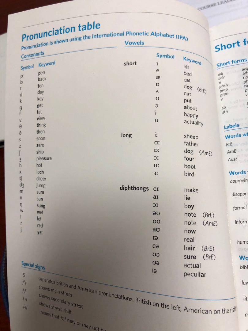 Longman Dictionary of Contemporary English (6th edition), Hobbies ...