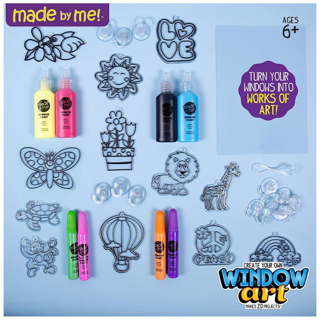Made By Me Create Your Own Window Art, Hobbies & Toys, Books & Magazines, Children's Books on ...