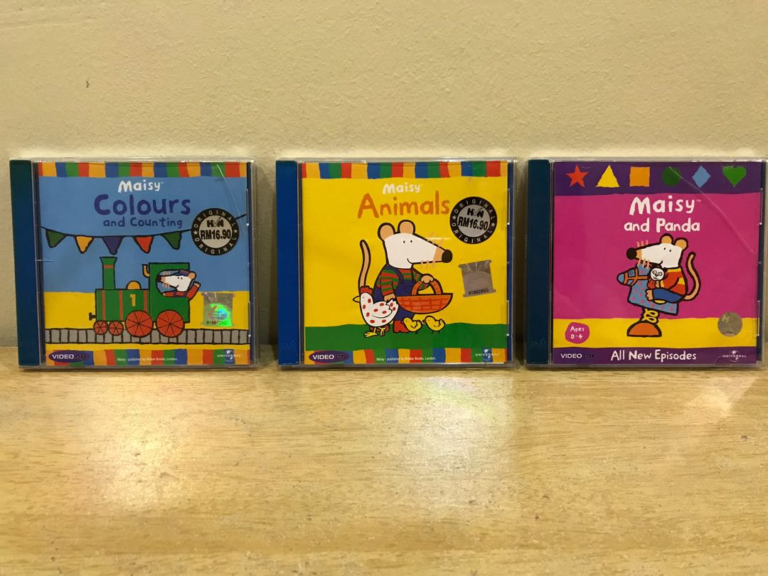 Maisy The Mouse VCDs, Babies & Kids, Babies & Kids Fashion on Carousell