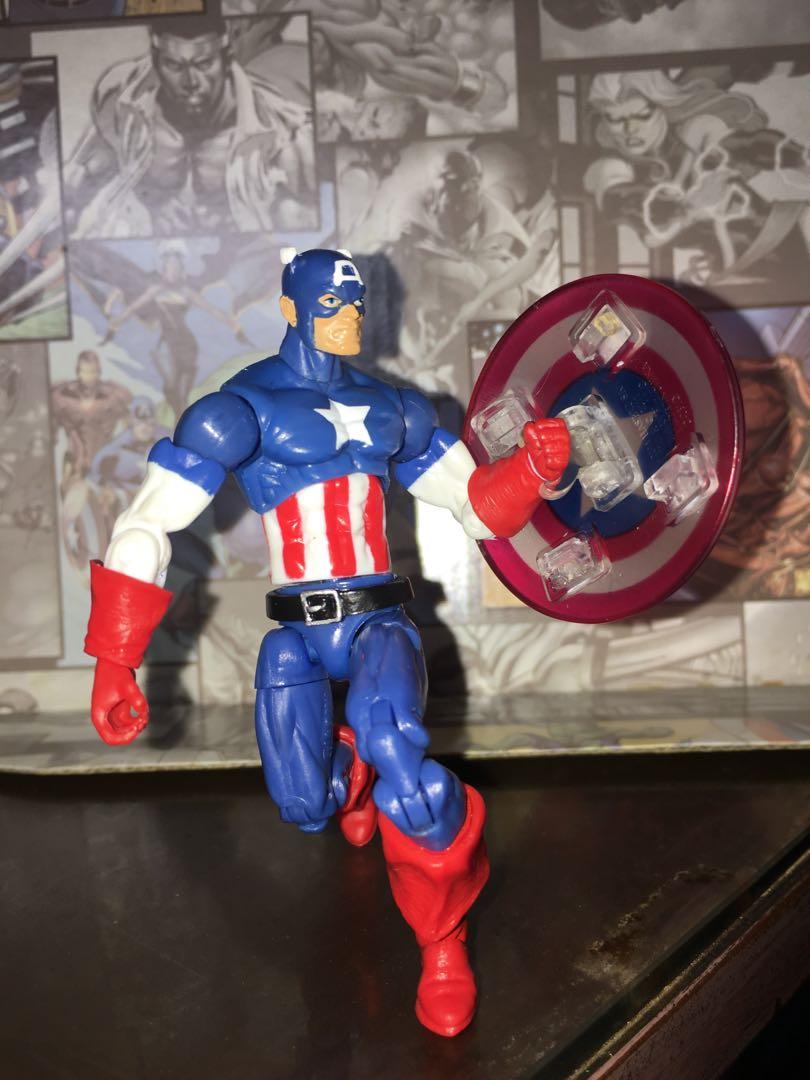 MARVEL UNIVERSE PLASMA SHIELD CAPTAIN AMERICA, Hobbies & Toys, Toys ...