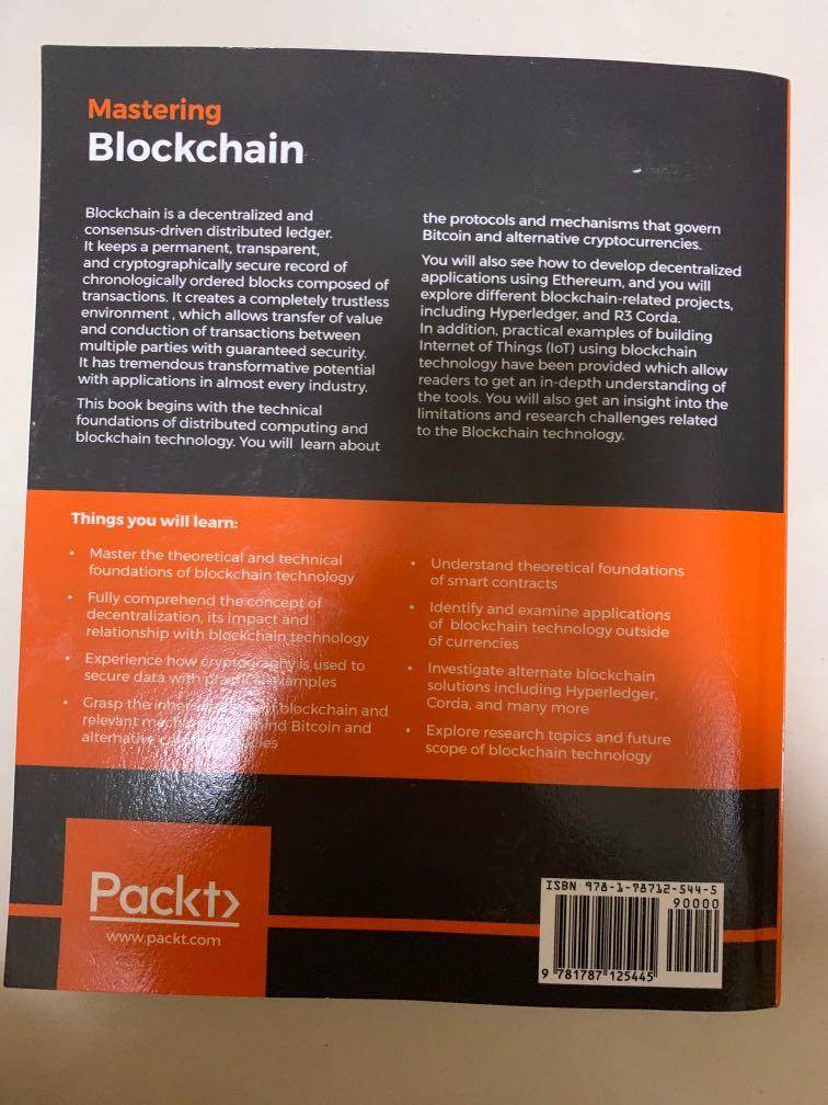 Mastering Blockchain, Computers & Tech, Office & Business Technology on ...