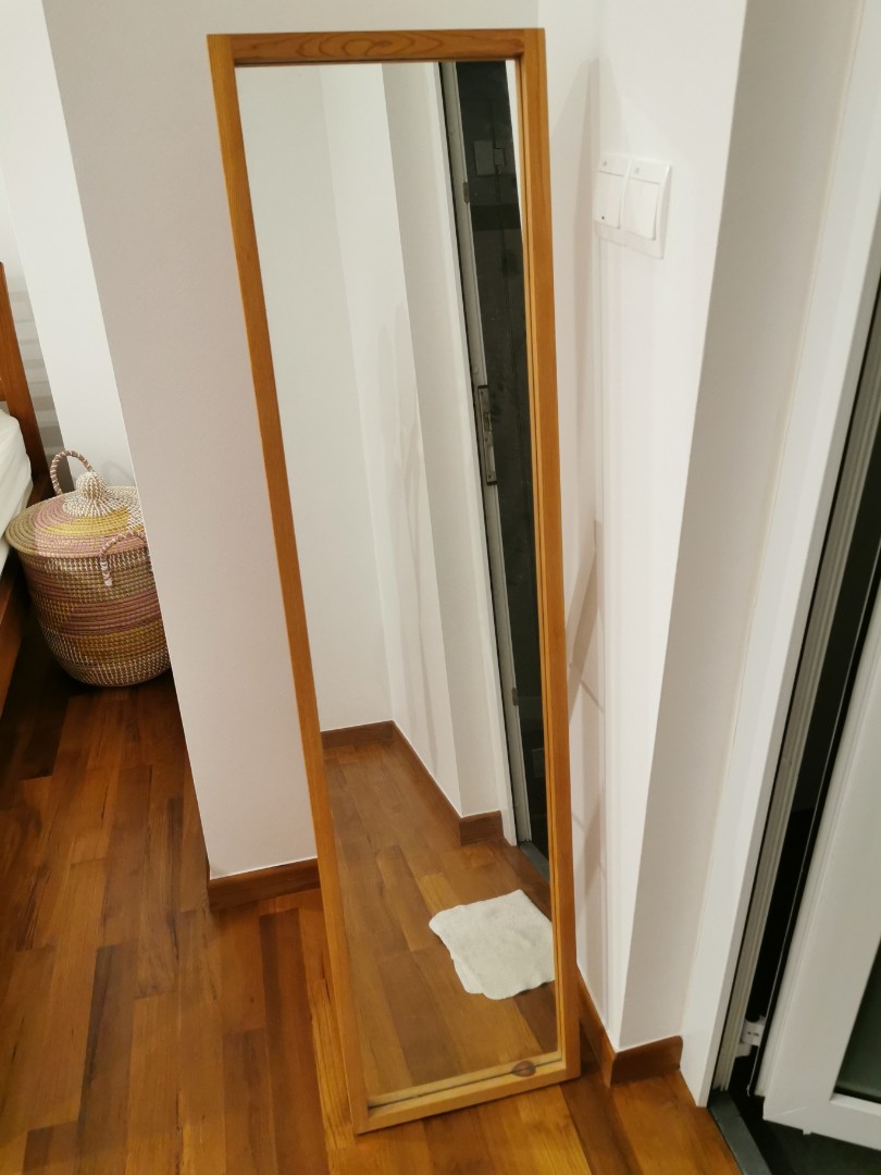 Muji Standing Mirror, Furniture & Home Living, Home Decor, Mirrors on ...