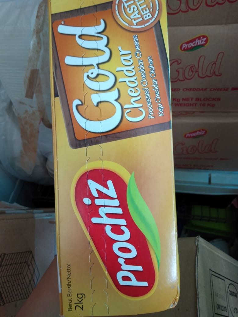 Pro chiz cheddar gold. 2kg, Food & Drinks, Packaged & Instant Food on ...