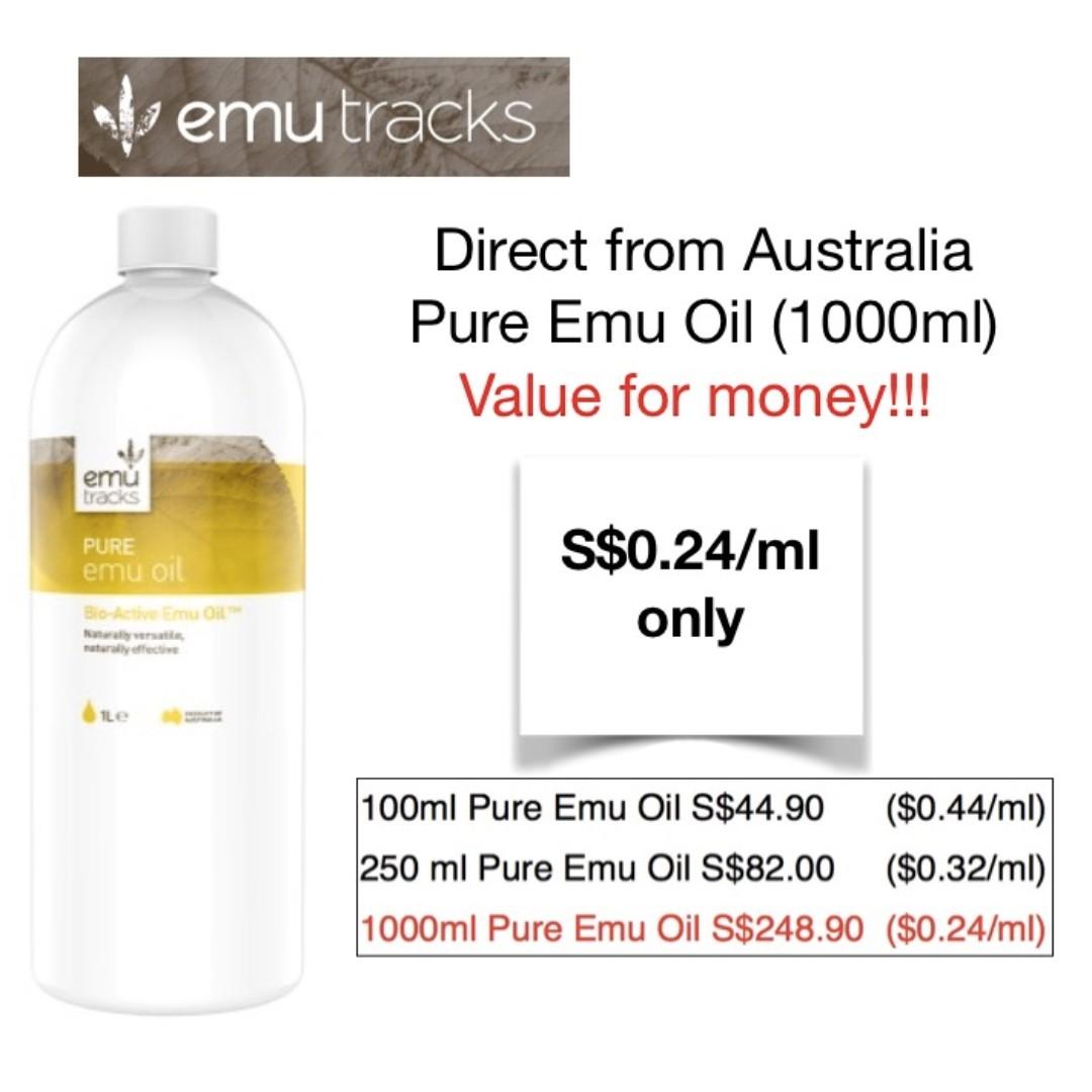 *out of stock* Pure Emu Oil *Directly from Australia* (Recommended for ...