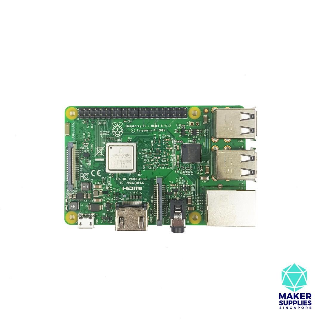 Raspberry Pi 3 Model B, Computers & Tech, Parts & Accessories ...