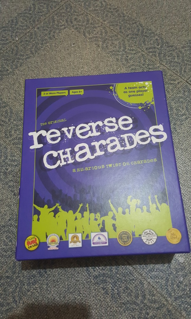 Reverse Charades, Hobbies & Toys, Toys & Games on Carousell