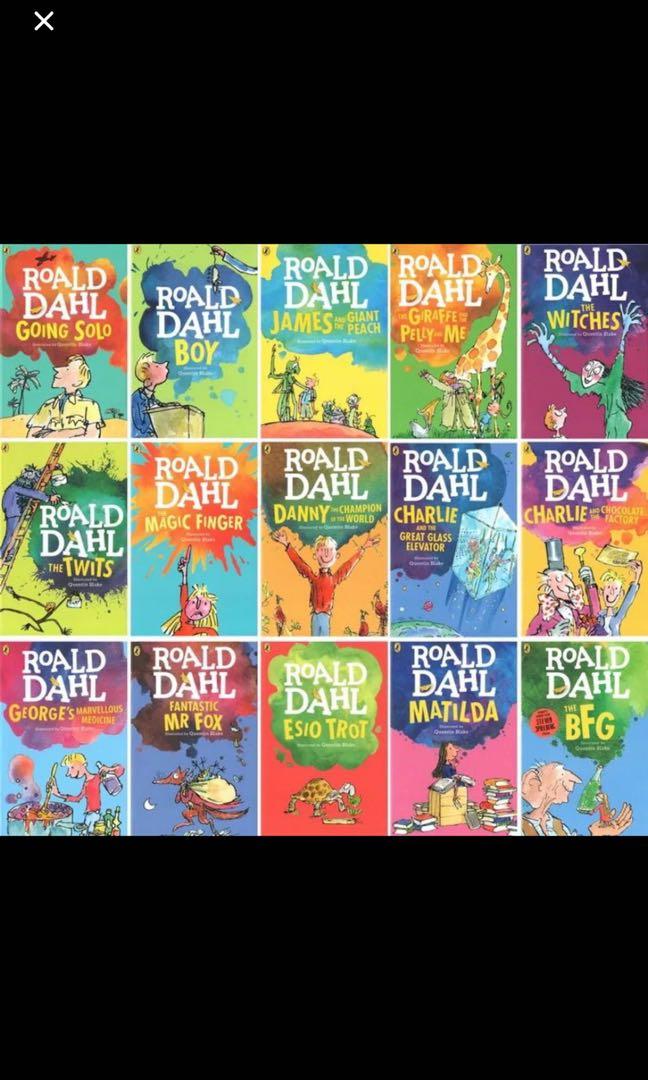 Ronald Dahl collection 15books set, Hobbies & Toys, Books & Magazines ...