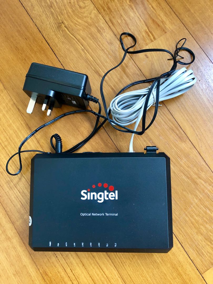 Singtel Optical Network Terminal, Computers & Tech, Parts & Accessories ...